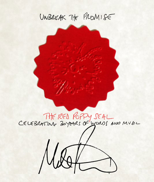 Handwritten Lyric & Dedicated CD – The Alarm