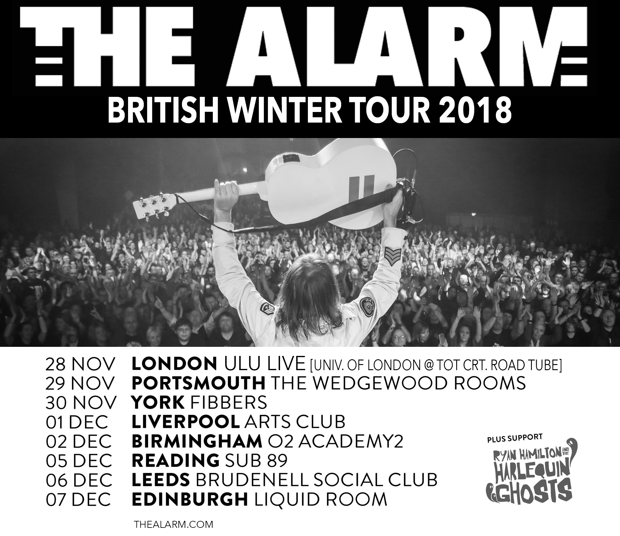 The Alarm – UK Winter Tour 2018 – The Alarm